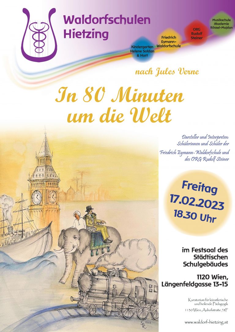 In 80 Minuten um die Welt – Waldorfschulen Hietzing